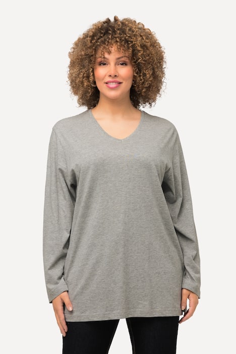 Back To Basics V-Neck Relaxed Fit Cotton Tee | T-Shirts | Knit Tops & Tees