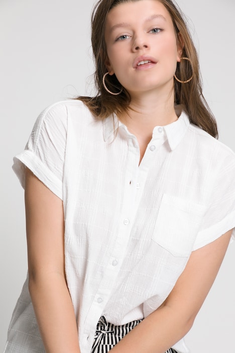 Texture Detail Blouse | all Blouses | Blouses