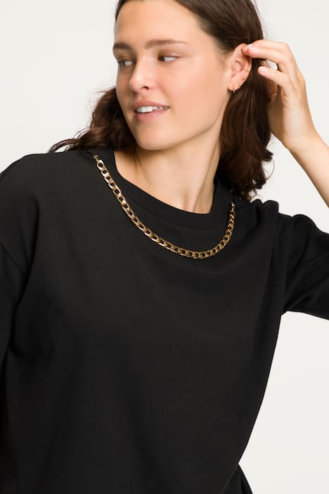 Chain Detail Tee | T-Shirts | Knit Tops & Tees