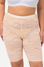 Sheer Lace Bike Shorts, light apricot | Ulla Popken